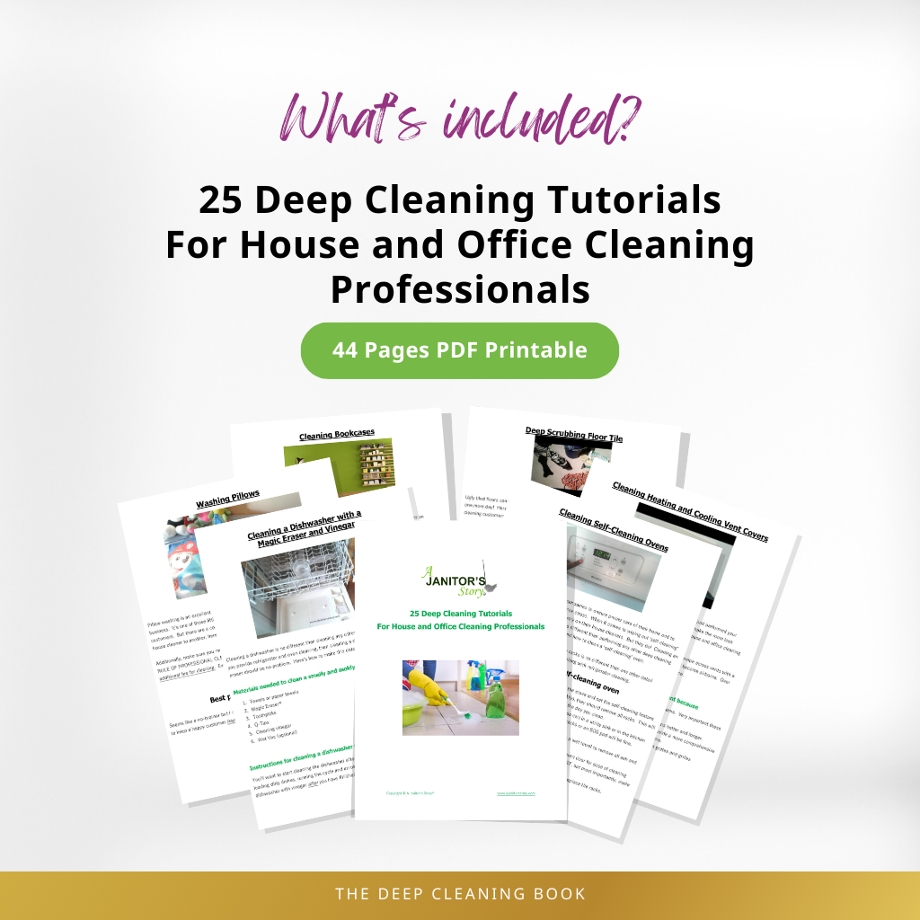 The Deep Cleaning Book – A Janitor's Story